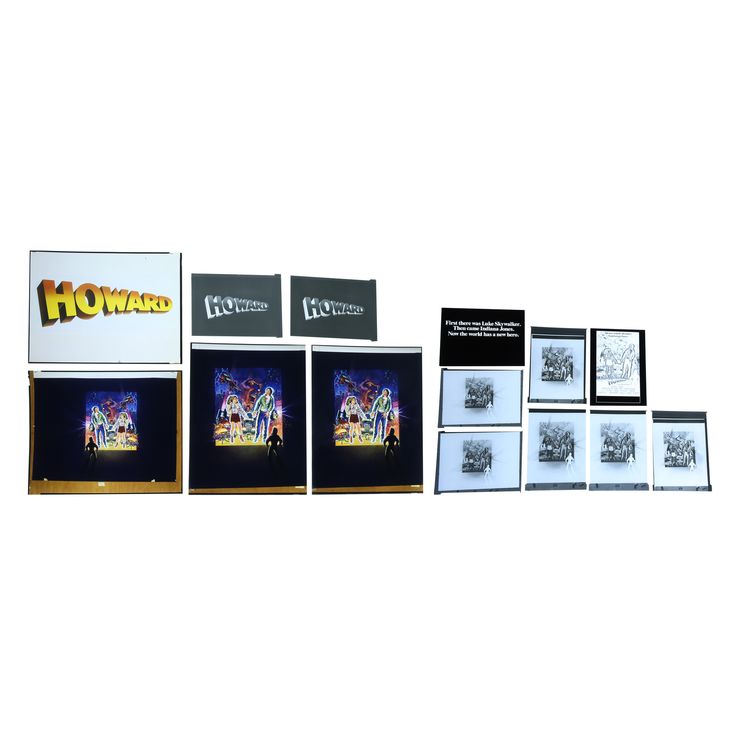 FEREF ARCHIVE Original Poster Concept Transparencies and Negatives ...