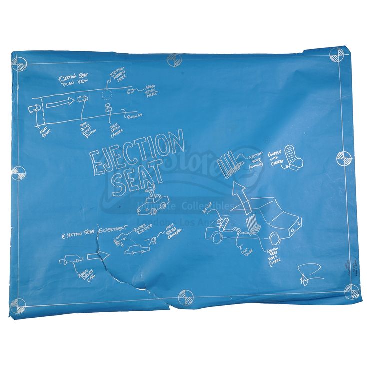 Lot 36 Episode Mega Movie Myths (2006, SP9) Episode Blueprint Signed by ...