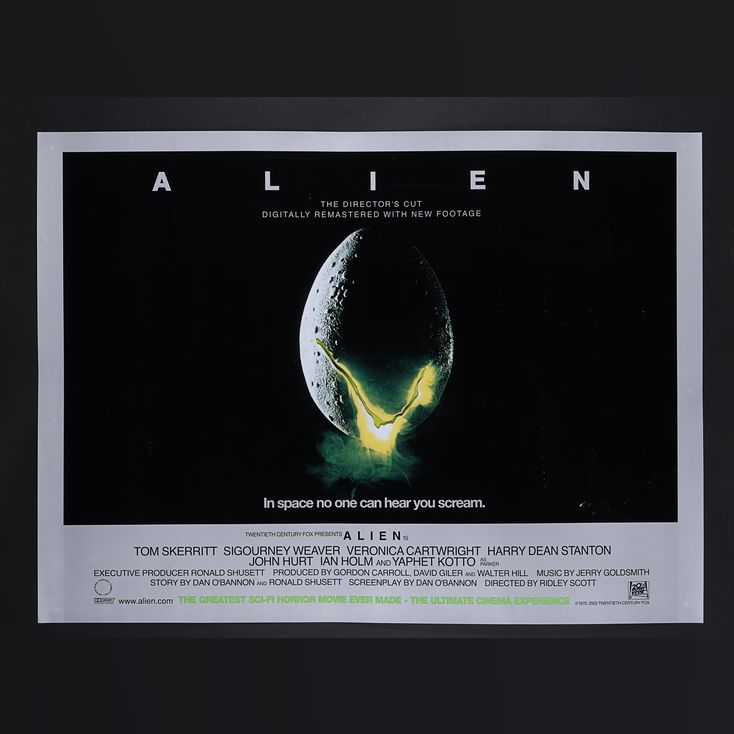 Lot #8 - ALIEN (1979) - UK Quad, 2003
