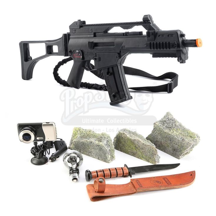 Set of Frank Castles Weapons with Police Car Camera | MARVEL'S THE ...