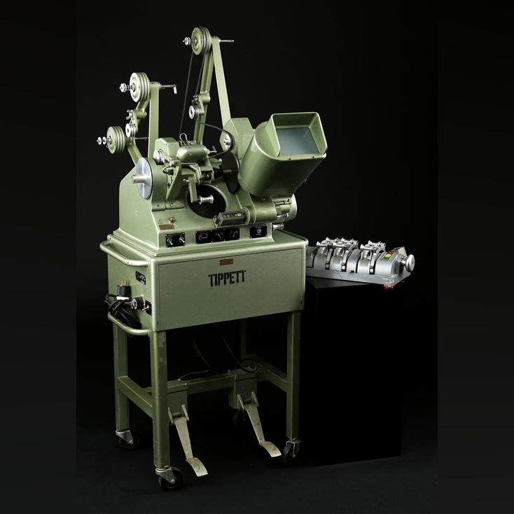 Working Magnasync Moviola | TIPPETT STUDIO