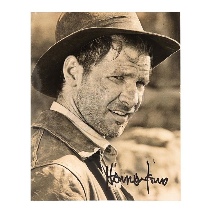 Robert Watts Collection Harrison Ford Autographed Photo | INDIANA JONES ...