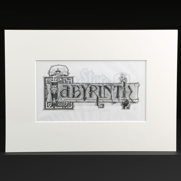 Labyrinth Logo Design 2 | LABYRINTH (1986)