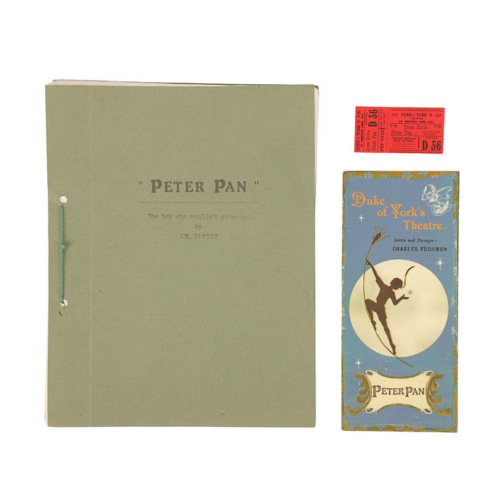 Leaflet, Ticket and Play Script | FINDING NEVERLAND (2004)