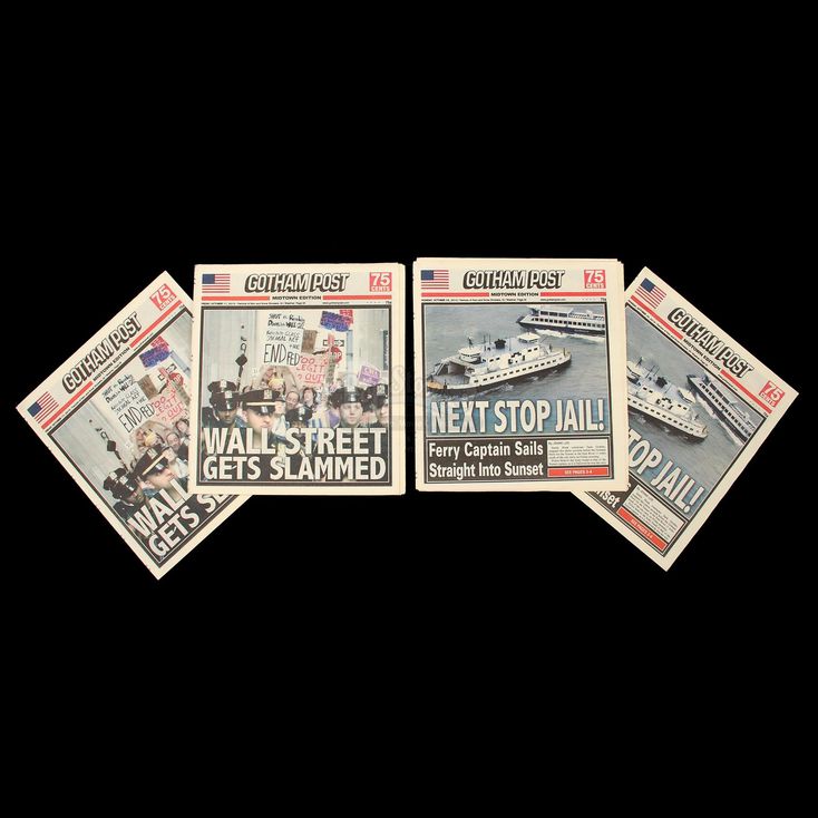 Gotham Post Newspapers | DARK KNIGHT RISES, THE (2012)