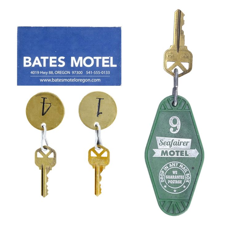 Lot # 1142: BATES MOTEL (T.V. SERIES, 2013 - 2017) - Pair of Bates ...