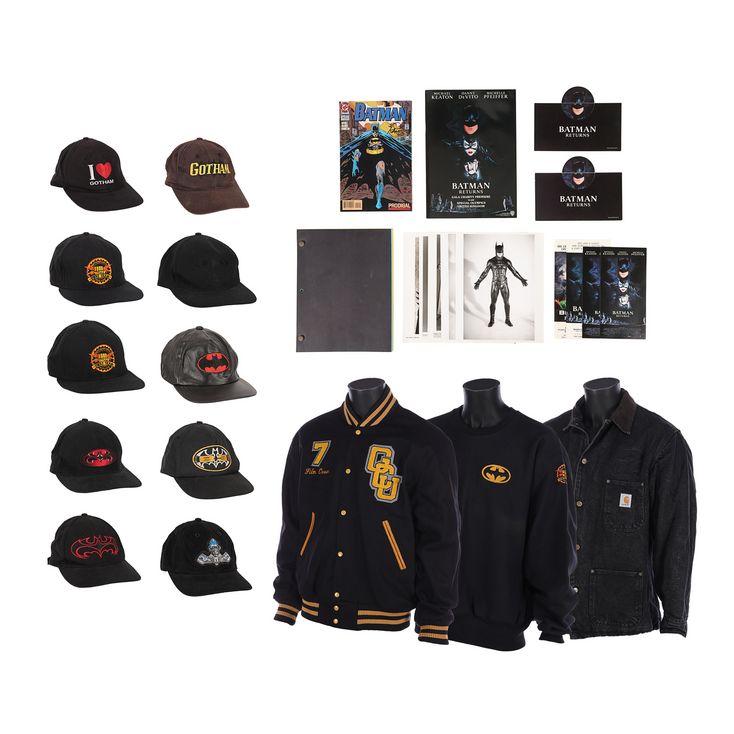 Lot #889: BATMAN RETURNS (1992) - Collection of Crew Clothing and Ephemera