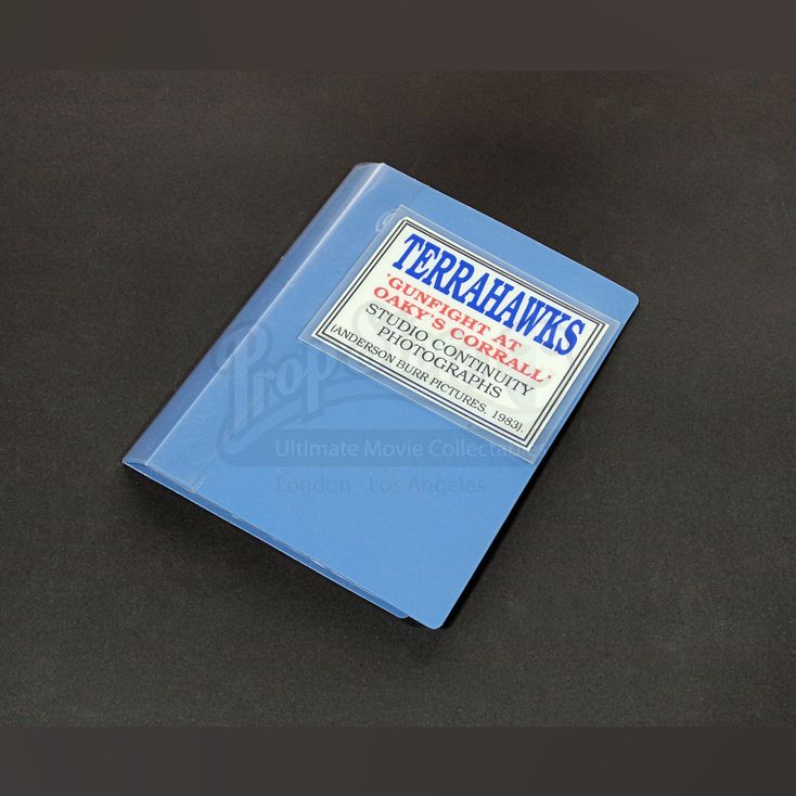 Continuity Polaroid Folder - Gunfight At Oakys Corrall 3 | TERRAHAWKS ...