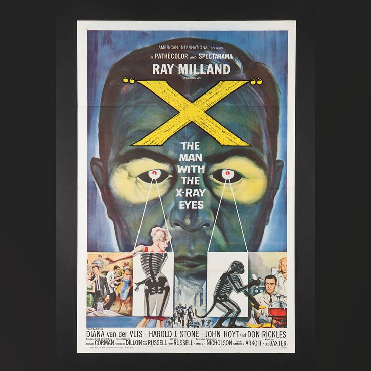 411. US One-Sheet, 1963 ### X: THE MAN WITH THE X-RAY EYES (1963)