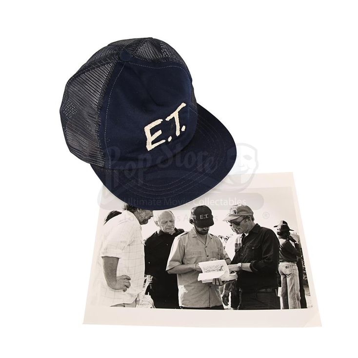 Robert Watts Collection Steven Spielberg Gifted Crew Cap With Photo | E ...