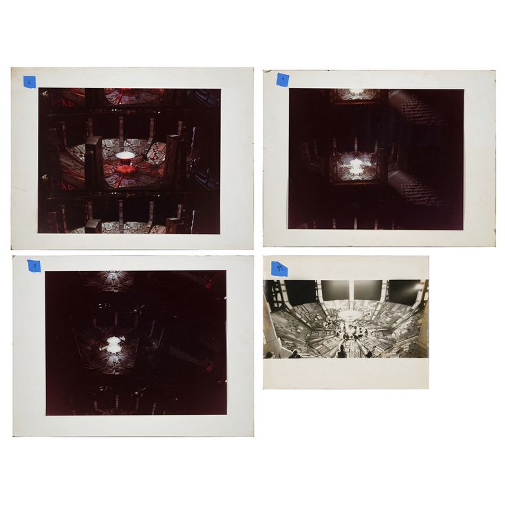 Set of Four Printed Vger Interior Reference Photos | STAR TREK: THE ...
