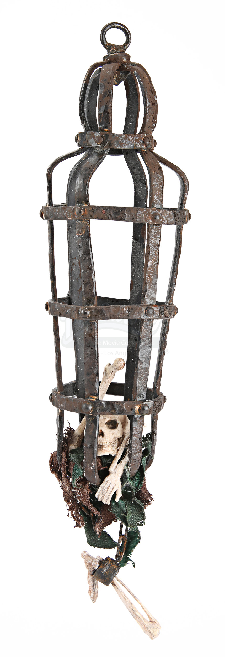 Thames Dock Cage with Pirate Skeleton Bone - 411 | Prop Store ...