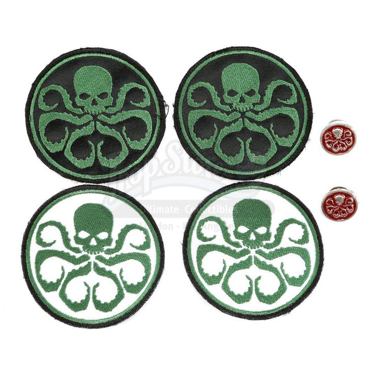 Set of Six Hydra Accessories | MARVEL'S AGENTS OF S.H.I.E.L.D. (2013-2020)