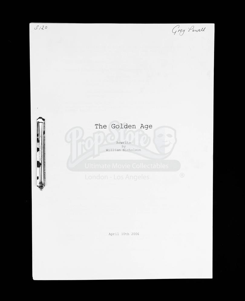 Lot # 70 - ELIZABETH: THE GOLDEN AGE - Production-Used Script