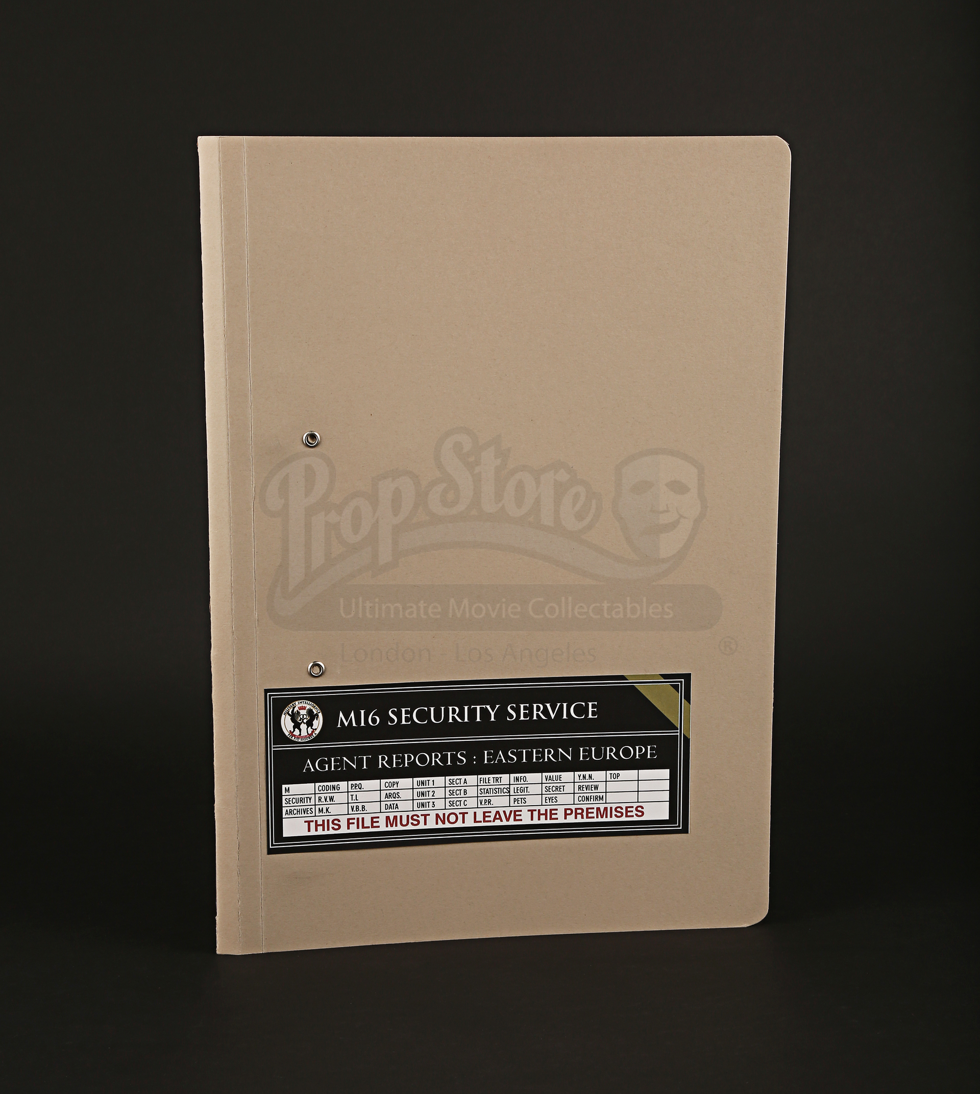 Agent Reports | Prop Store - Ultimate Movie Collectables