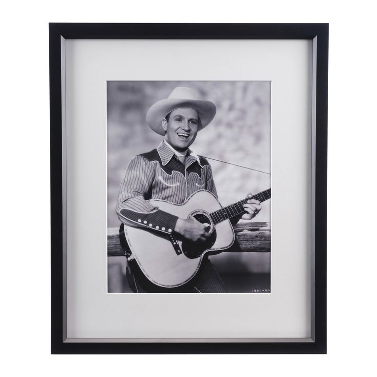 Framed Publicity Photograph of Gene Autry | GENE AUTRY