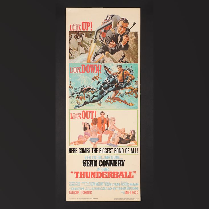 Lot #163 - JAMES BOND: THUNDERBALL (1965) - US Insert, 1965