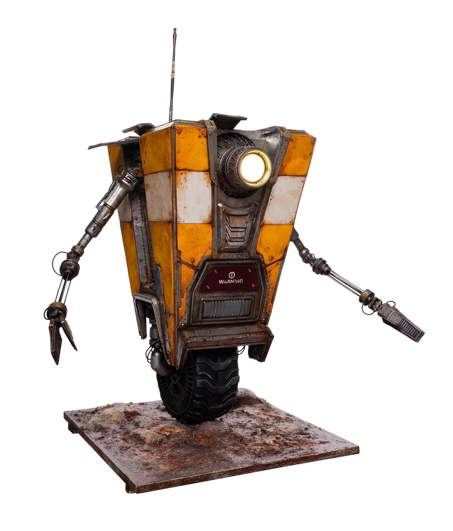 103. Light-Up Talking Promotional Claptrap (Jack Black) Robot Replica ...