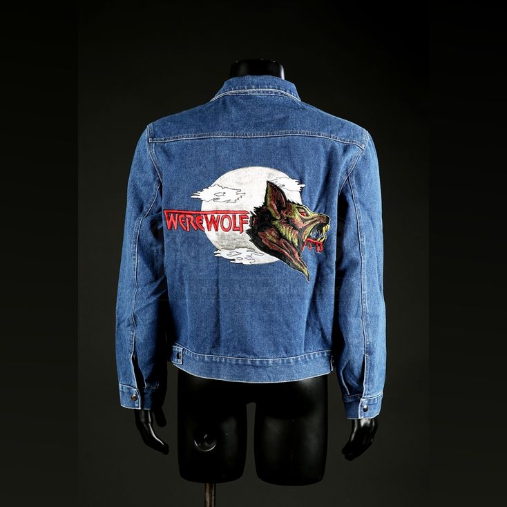 Large Denim Crew Jacket | WEREWOLF (1987-1988)