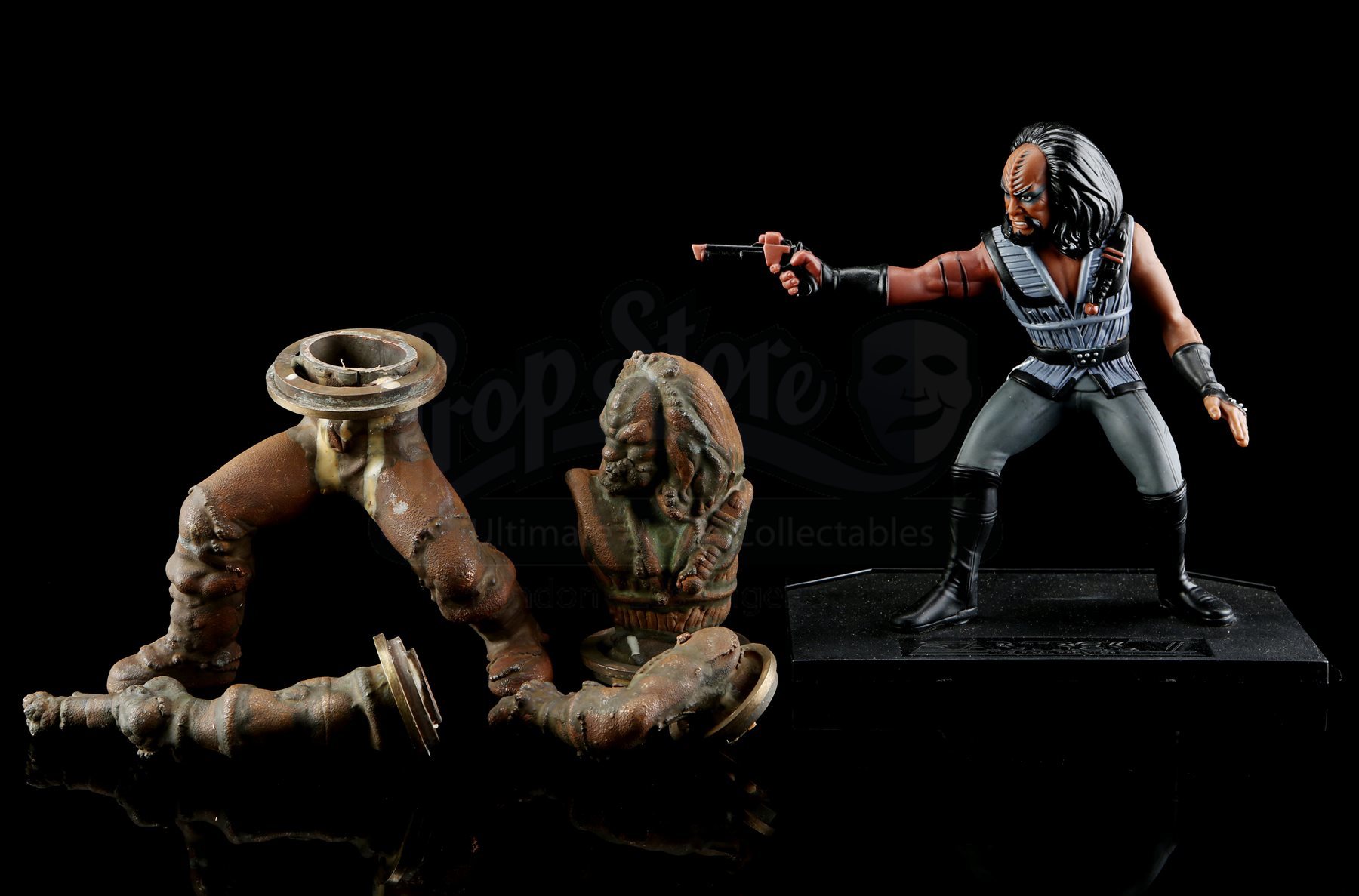 Lot # 538 - Klaa the Klingon Rotomold With Production Toy