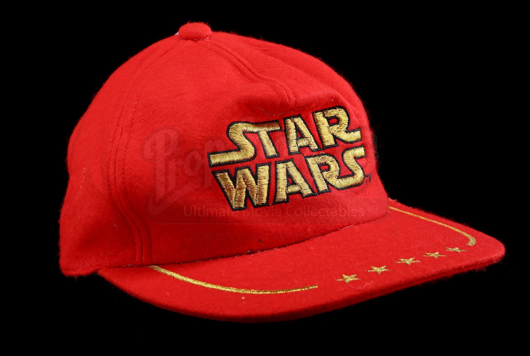 Lot # 748 - Hyashi Red Five Star Hat [Kazanjian Collection]