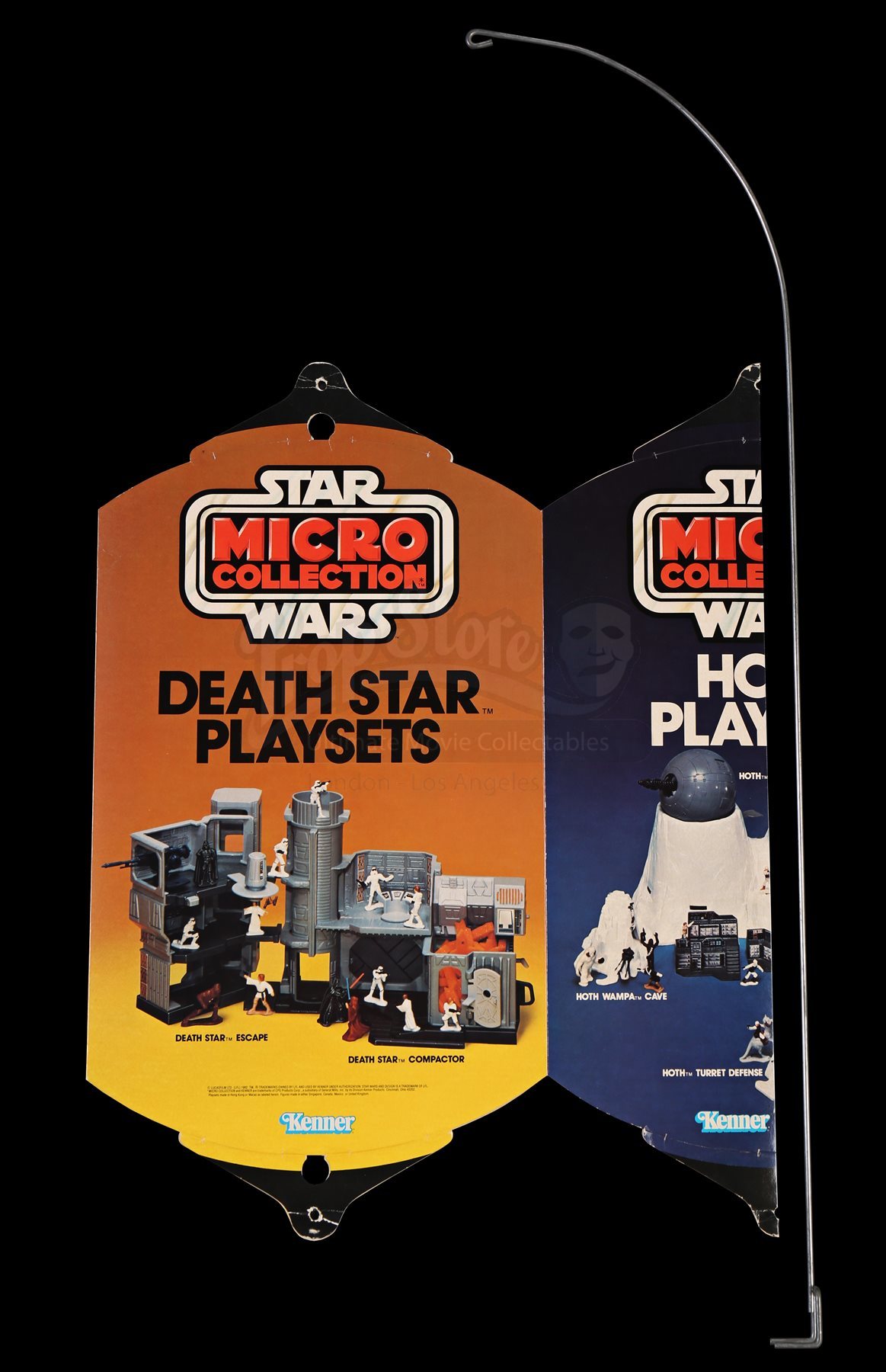 Lot # 113 - ESB Micro Collection 3-Sided Hanging Mobile Display with ...