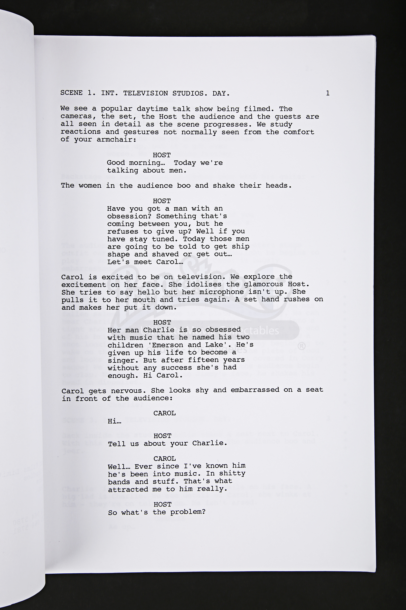 Script | Prop Store - Ultimate Movie Collectables