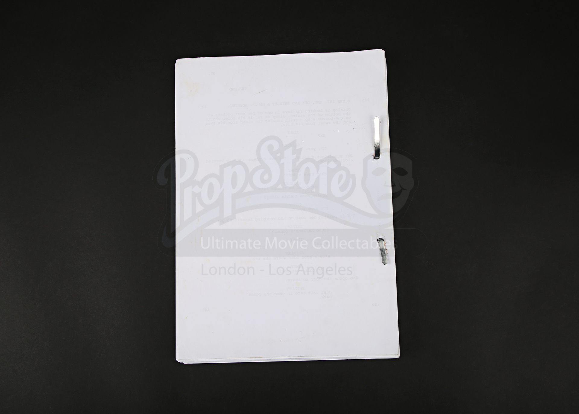 Script | Prop Store - Ultimate Movie Collectables