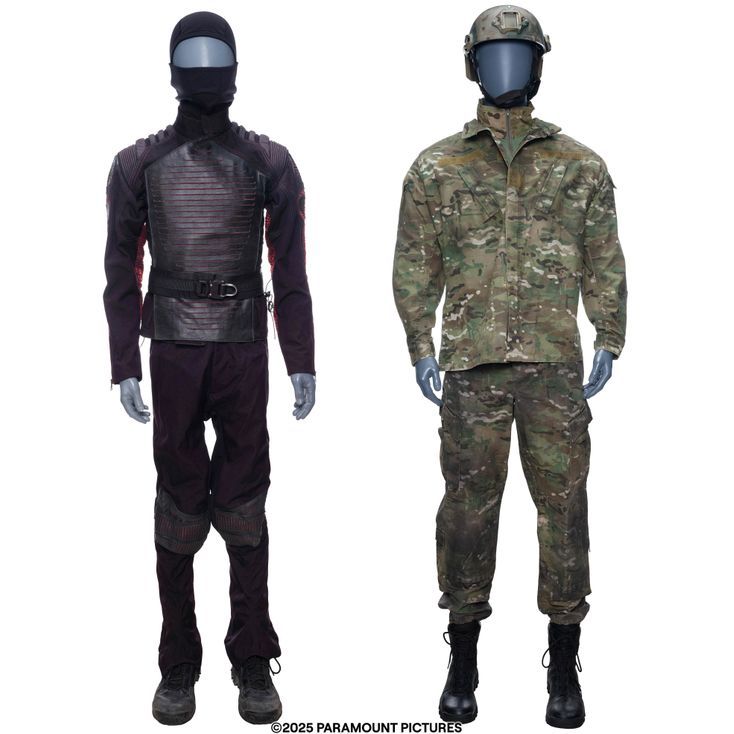 Cobra Commando Black Soldier and G.I. Joe Desert Camo Costumes | G.I ...