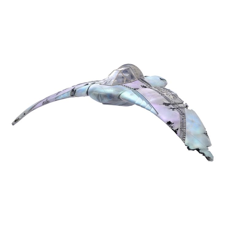 Lot 460 - Screen-Matched Battle-Damaged Death Glider Model Miniature ...
