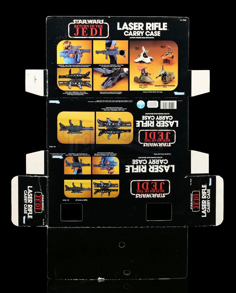 Lot # 156 - ROTJ Laser Rifle Carrying Case Box Flat