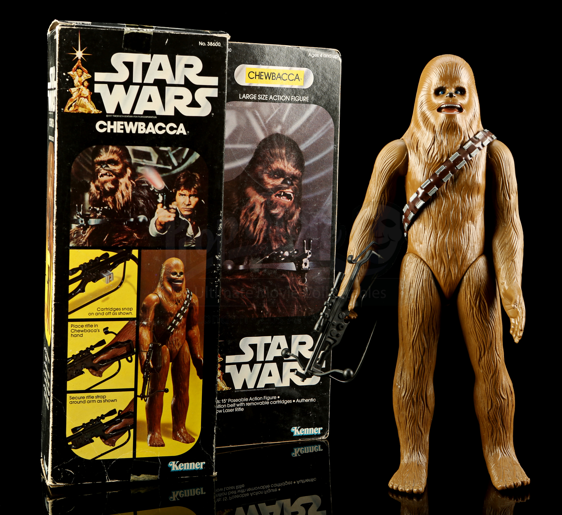 Lot # 322 - Large Size Chewbacca (With Bandolier and Bowcaster)