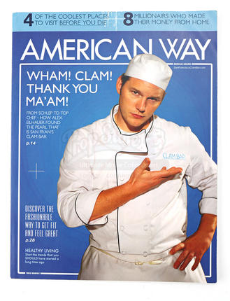 American Way Magazine featuring Alex (Chris Pratt) | Prop Store ...