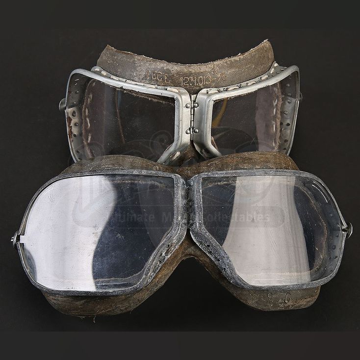 Don Wardaddy Colliers (Brad Pitt) Unfinished Goggle Pair | FURY (2014)
