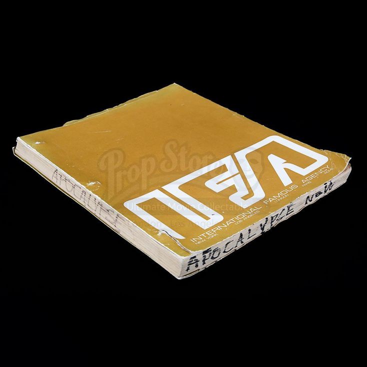 First Draft Script | APOCALYPSE NOW (1979)