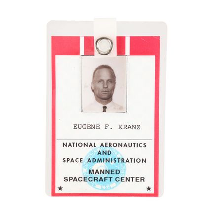 Lot # 881: APOLLO 13 (1995) - Gene Kranz's (Ed Harris) NASA ID Badge