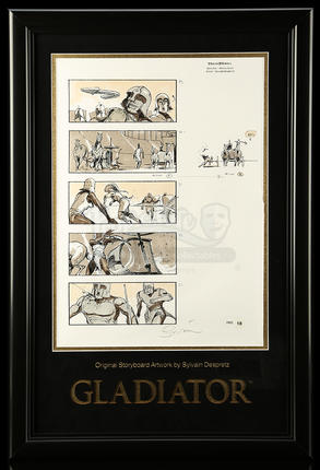 Original Storyboard Artwork - Arena Battle | Prop Store - Ultimate ...