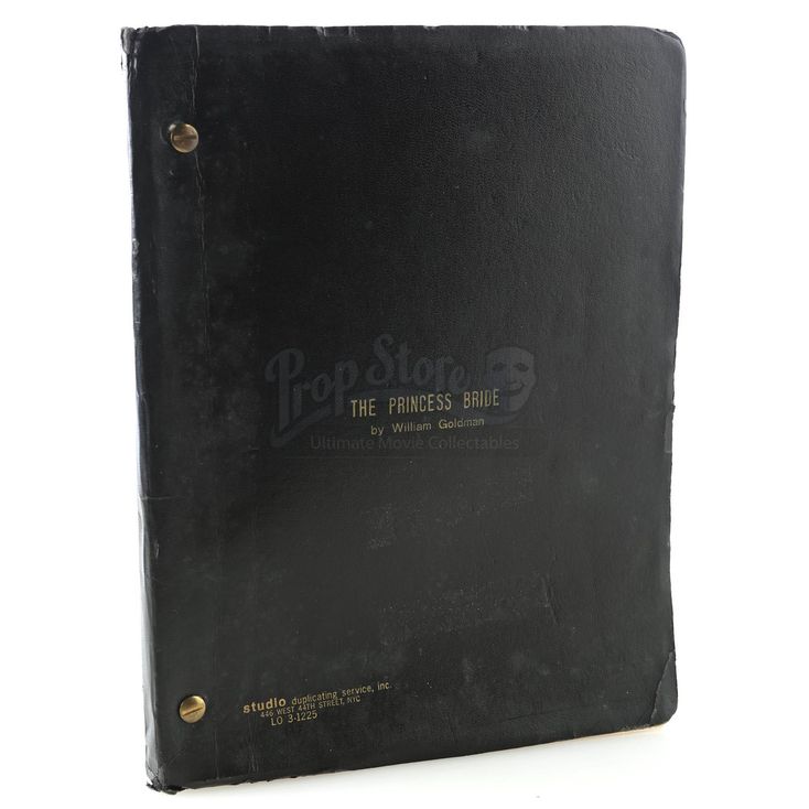 Shooting Script | PRINCESS BRIDE, THE (1987)