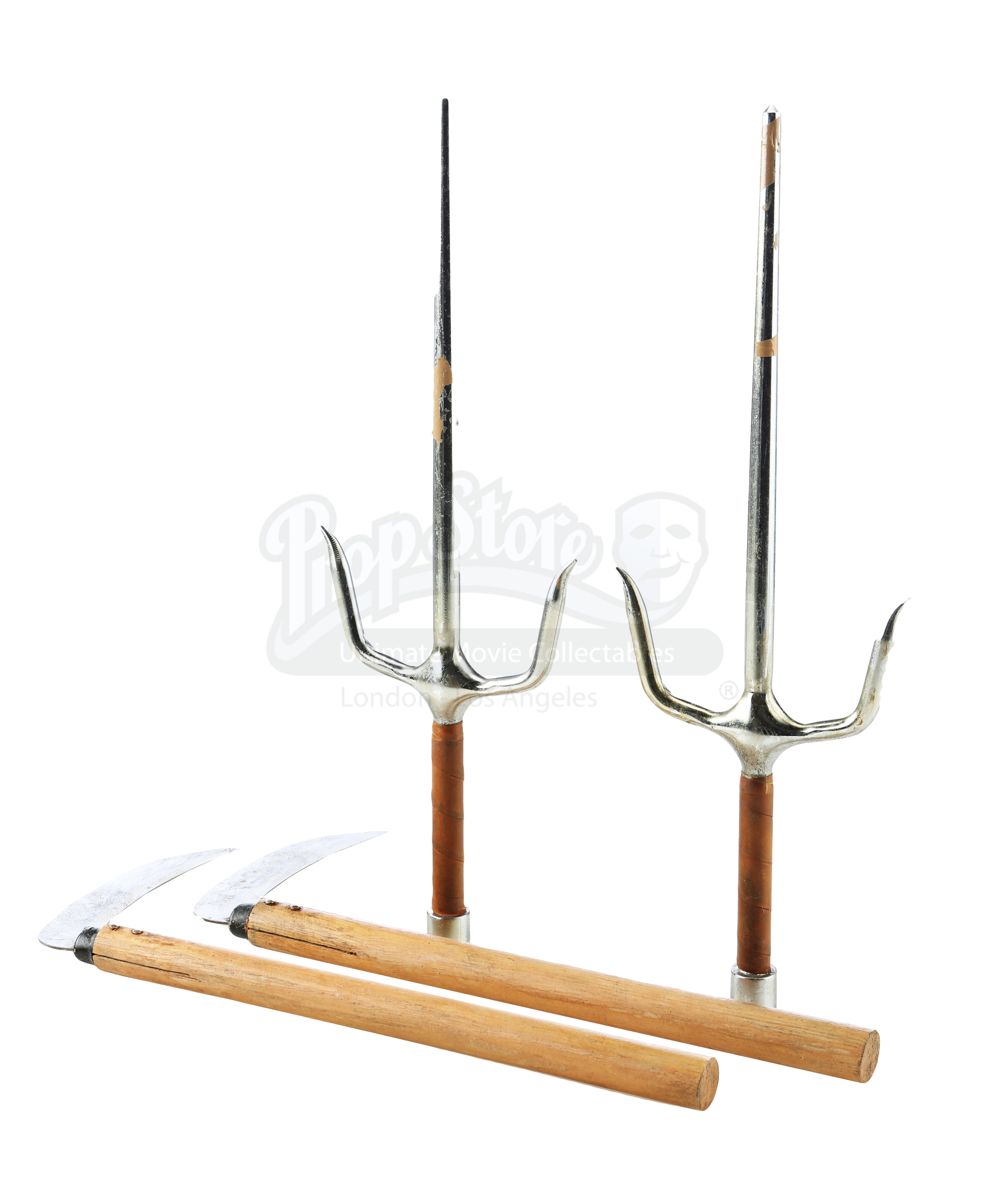 Lot # 255: Stick's Sais and Kama