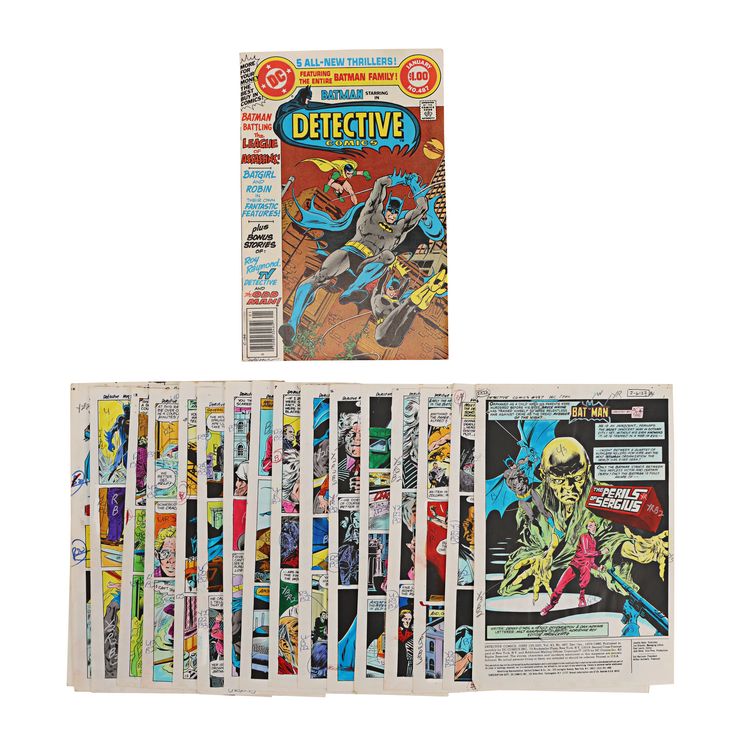 Lot # 935: BATMAN COMICS - Detective Comics No. 487 with Adrienne Roy ...