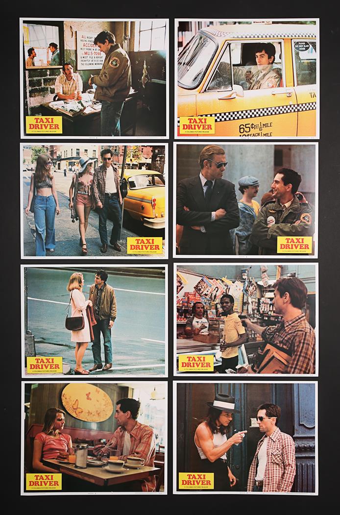 Lot #413 - TAXI DRIVER (1976) - US Lobby Card Set 1976