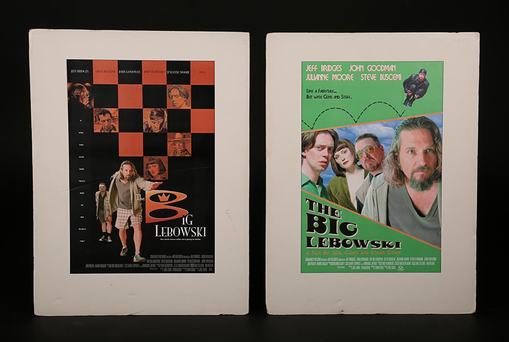 Lot #326 - THE BIG LEBOWSKI (1998) - Two US Concept One-Sheet Designs 1997