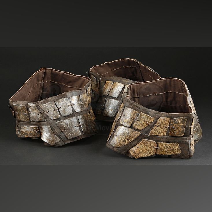 Set of Two Tubal-cain Neck Armor Pieces | NOAH (2014)