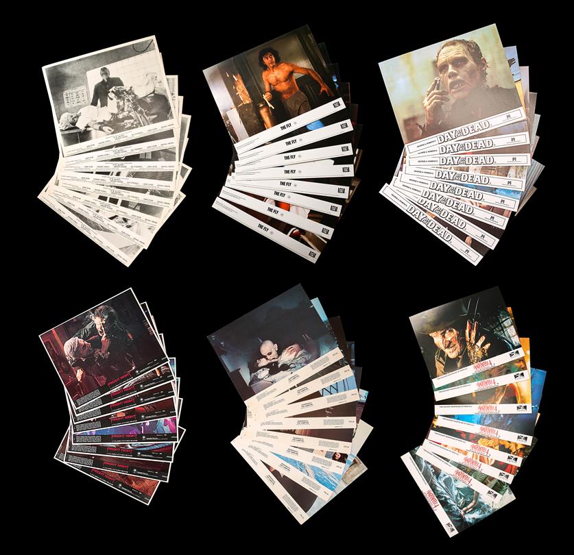 Lot #275 - VARIOUS PRODUCTIONS (1974-88) - Six UK/US Front-of-House Stills Sets 1974-88