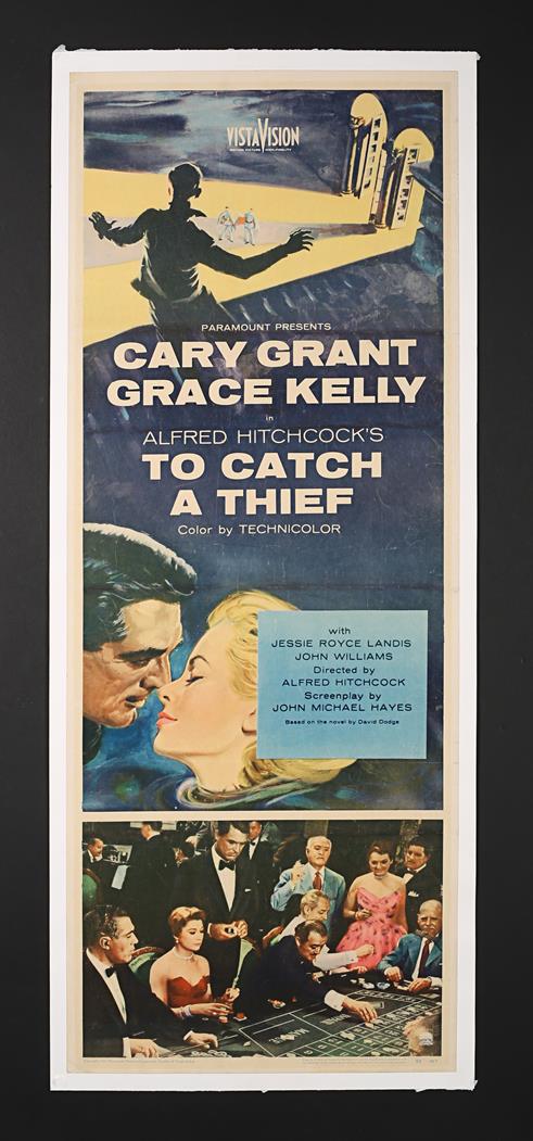Lot #191 - TO CATCH A THIEF (1955) - US Insert Poster 1955