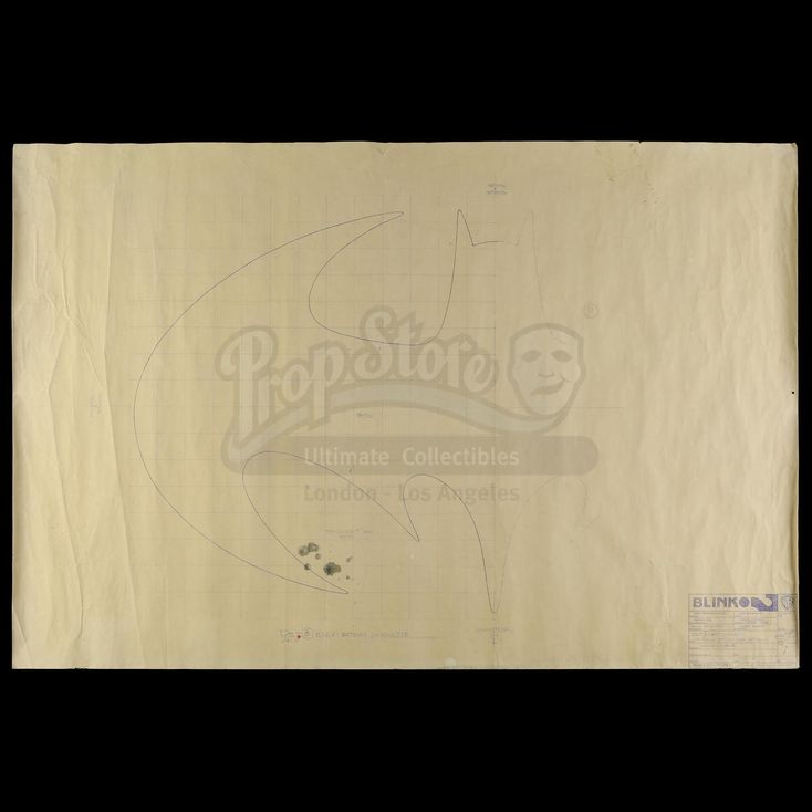 Bat-Signal Blueprint | BATMAN FOREVER (1995)