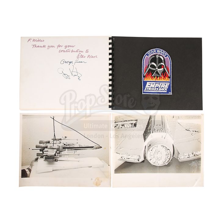 Autographed Crew Photo Book, Two Workshop Stills and Crew Patch | STAR ...