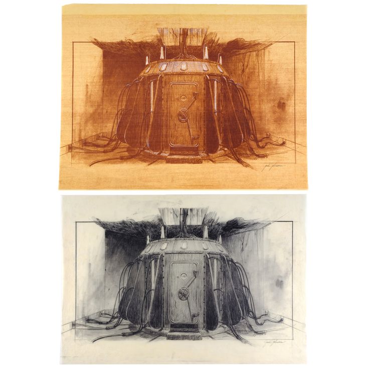 Hand-Illustrated Jack Johnson Saturation Chamber Concept Illustration ...