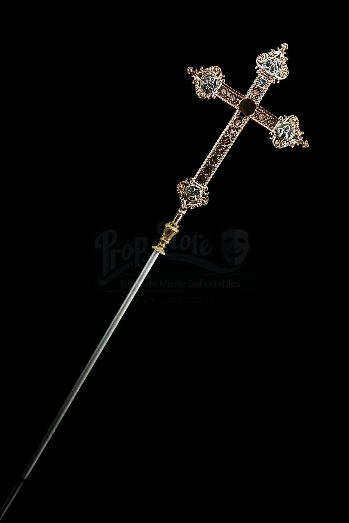 Lot # 403: Karen Page's Clinton Church Fight Crucifix