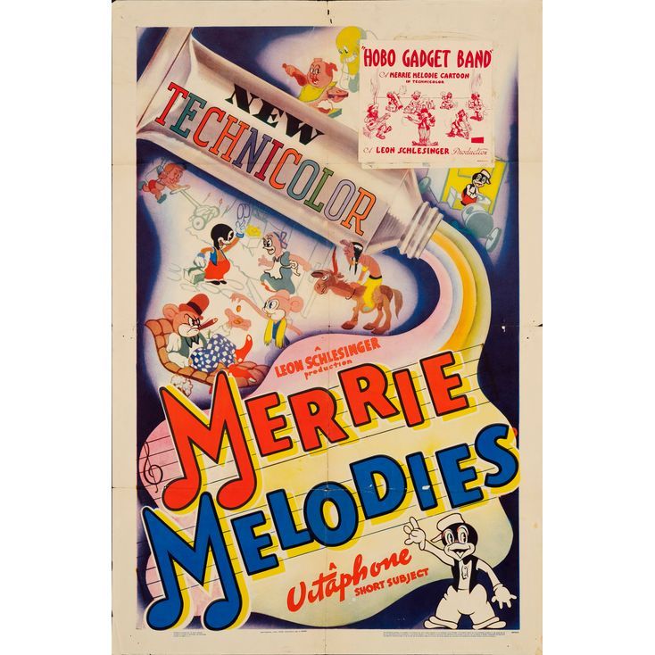 206. One Sheet (27 x 41 ); Fine Folded ### MERRIE MELODIES: HOBO GADGET ...